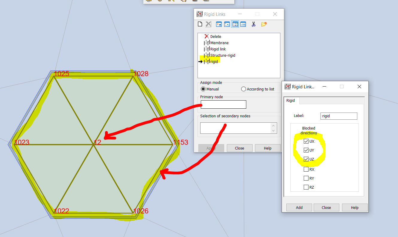 How to simulate load transfer in bolted connections for shell elements ...