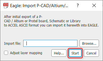 How to import Altium/Protel Design files into EAGLE