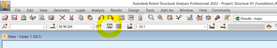 How To Display Results Only For Selected Object Elements In Robot Structural Analysis