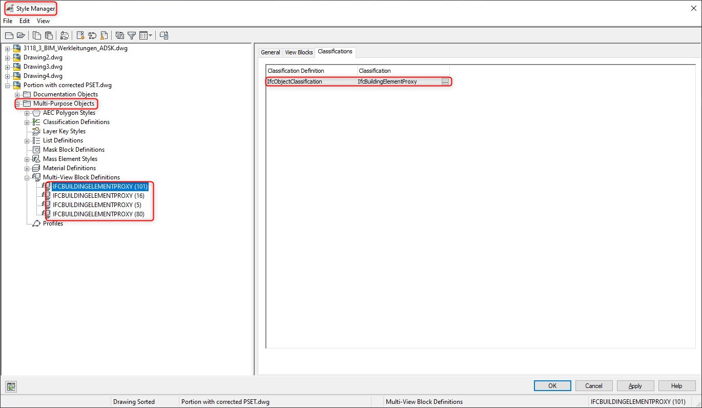 Property Values For The Objects Property Sets Are Empty When Exporting