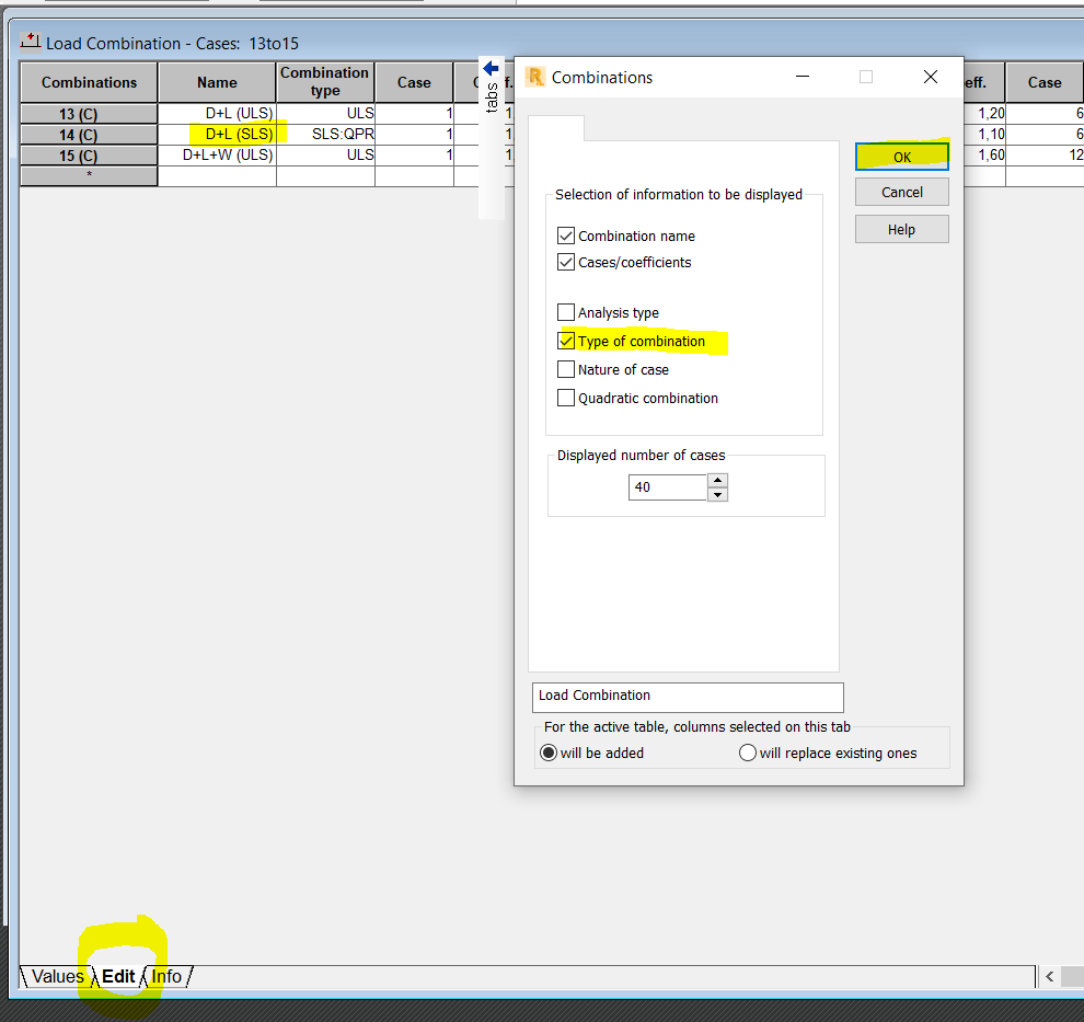 Le type de combinaison ELS (QPR) ne peut pas être défini pour la ...