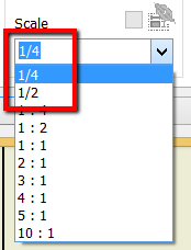 How to add fractional scales to the default scale list