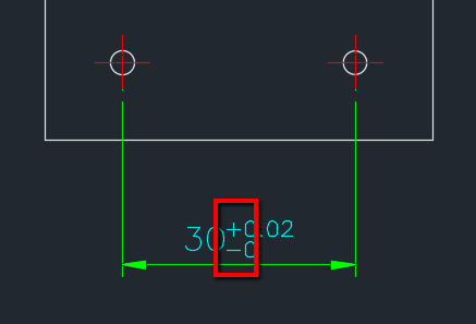 Hidden minus sign of a tolerance shows up in exported AutoCAD DWG from ...