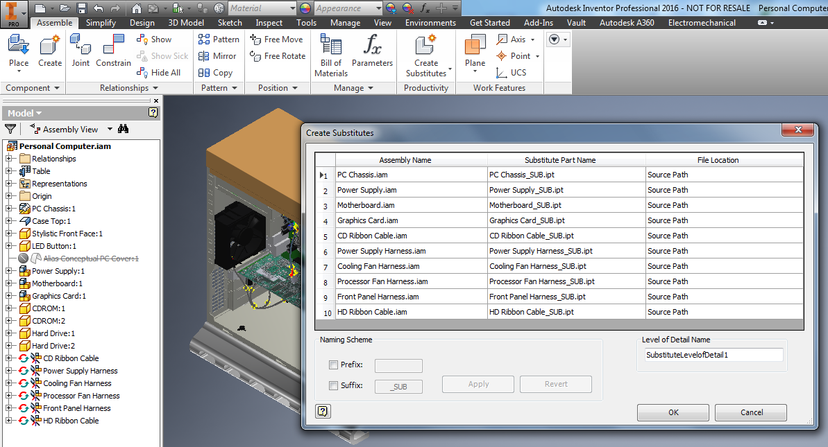 Inventor: Possible OBJ file output involving multiple software packages