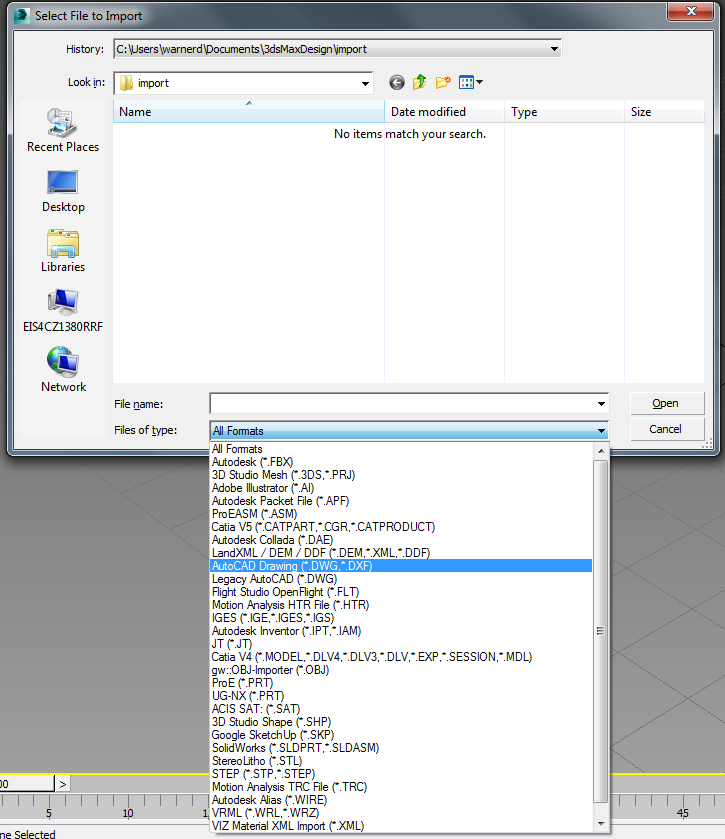 Inventor: Possible OBJ file output involving multiple software packages