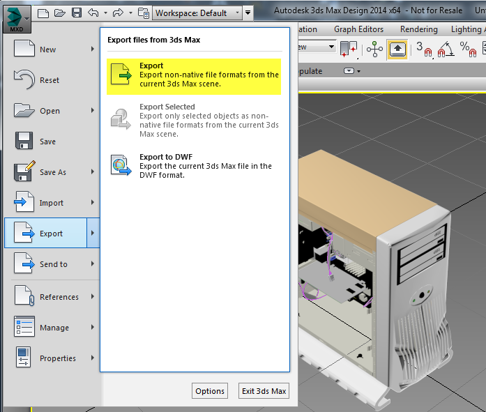 Inventor: Possible OBJ file output involving multiple software packages