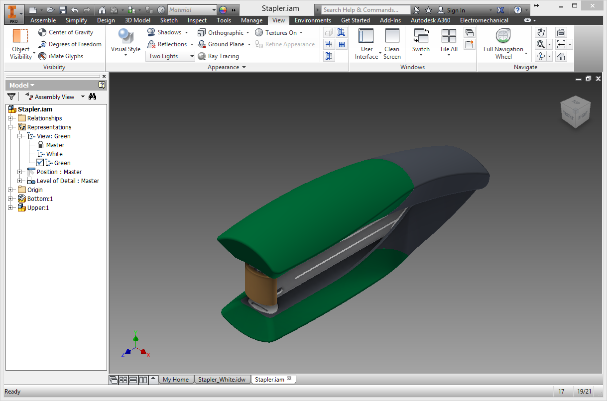 Self-illuminated objects are looking different in shaded view in ...