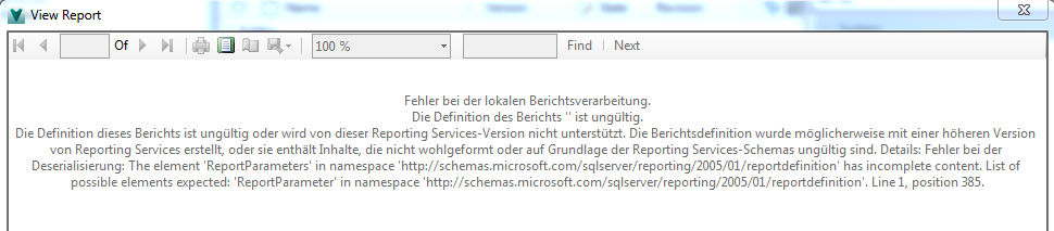 After creating a new Vault Report template and using it, the Vault ...