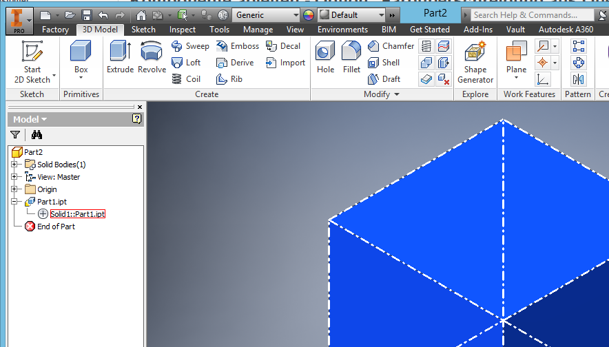 Transparency is lost when derive part or assembly in Inventor