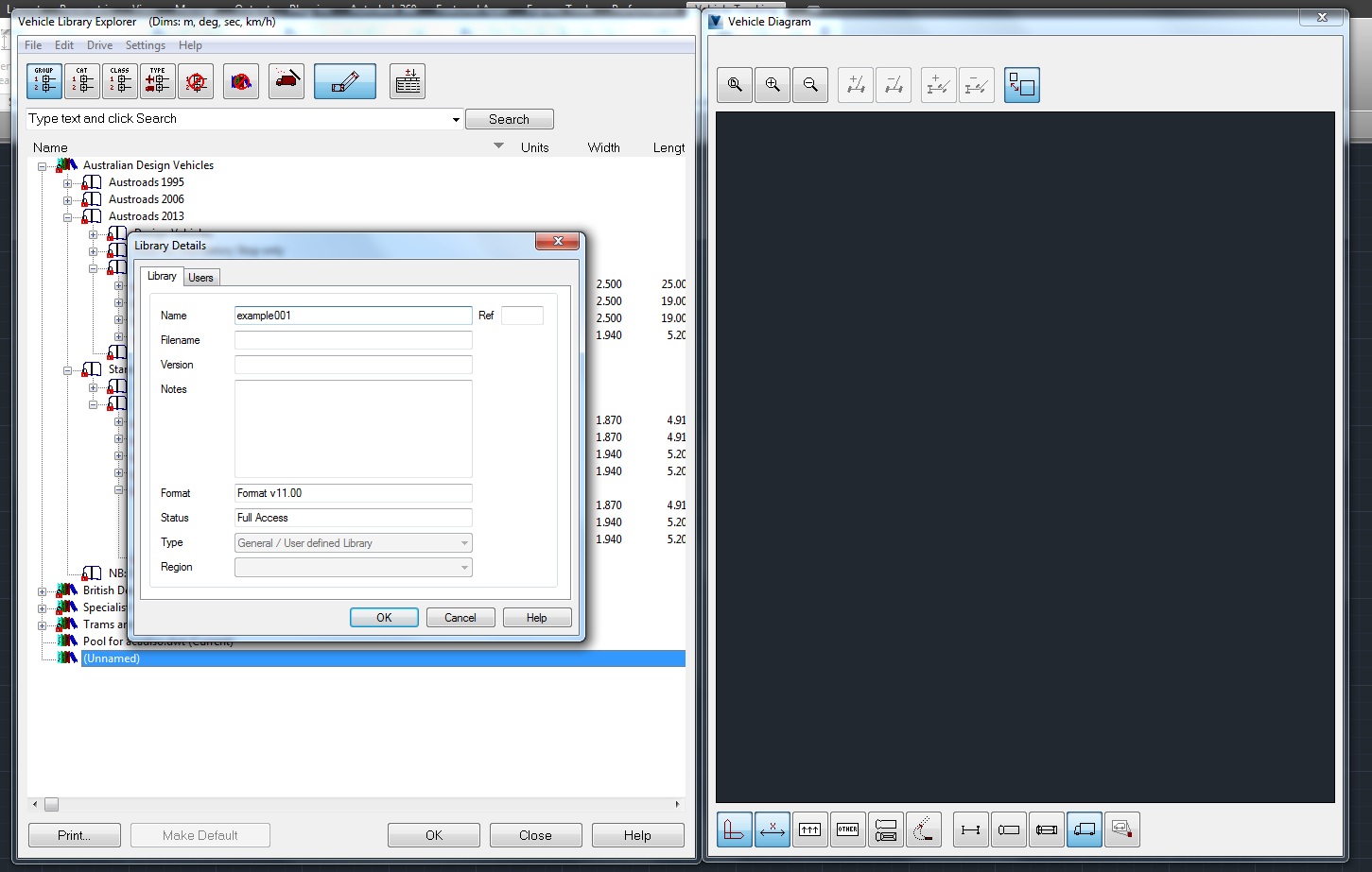 How to Create and Populate New Vehicle Libraries