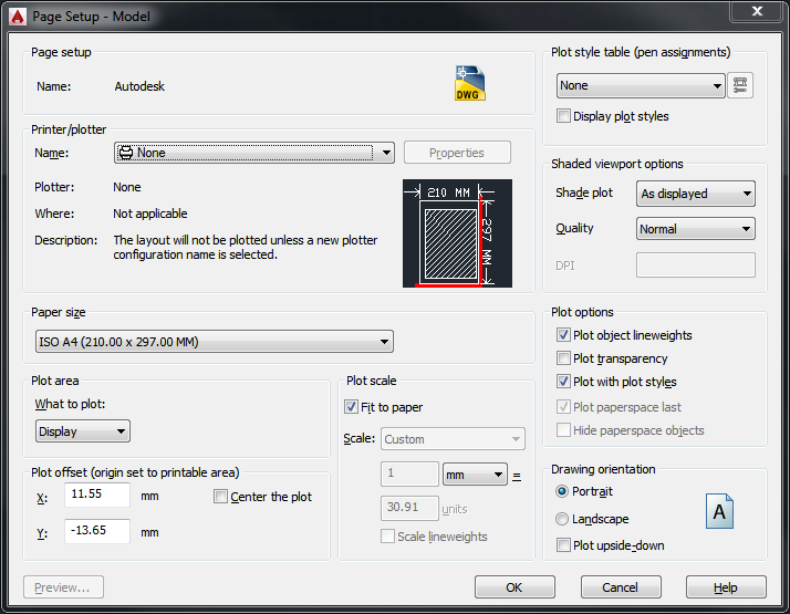 How To Change Multiple Page setups Inside AutoCAD