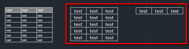 Data link table does not adhere to Excel formatting in overflow tables after table is scaled in size