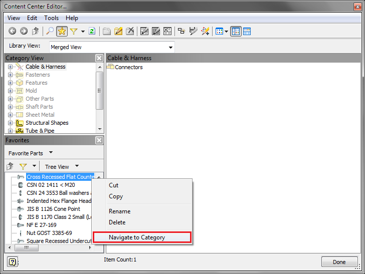 Copying Inventor Content Center Favorites to another computer
