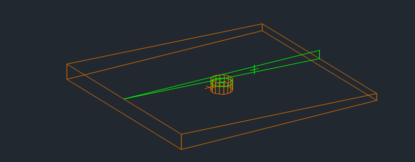 Incorrect NC file for cut perpendicular to plate thickness in Advance Steel