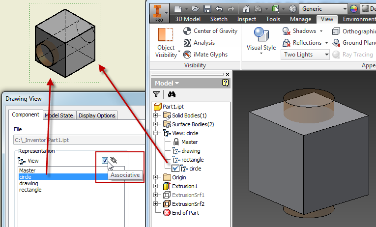 Inventor: New behavior "Include all surfaces" in drawings since ...