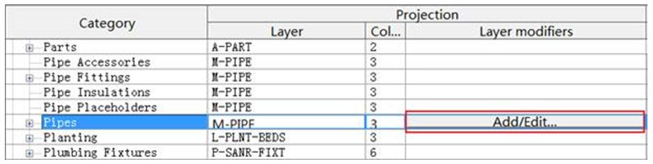 How to export pipe and duct elements to different DWG layers based on ...