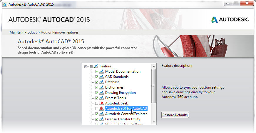 Long delay when opening the Options dialog window in AutoCAD