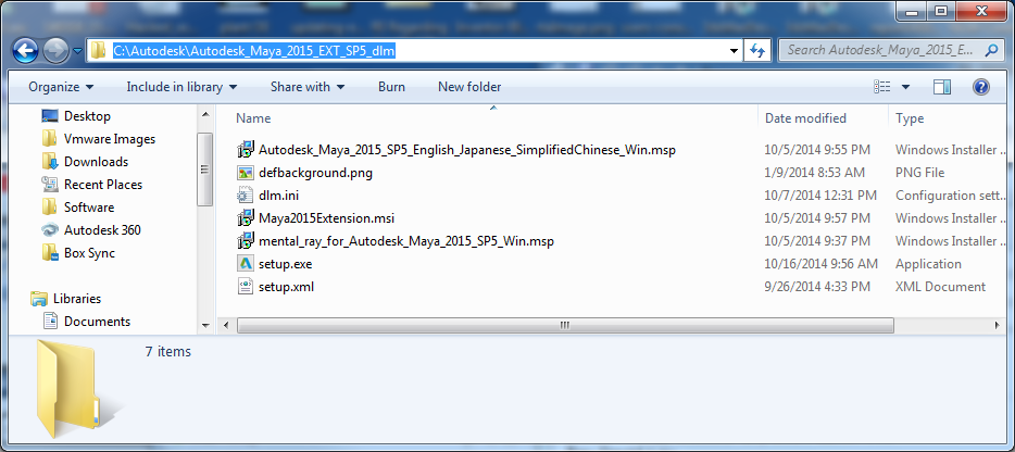 如何以静默方式安装Autodesk_Maya_2015_EXT1_SP5_Windows.exe