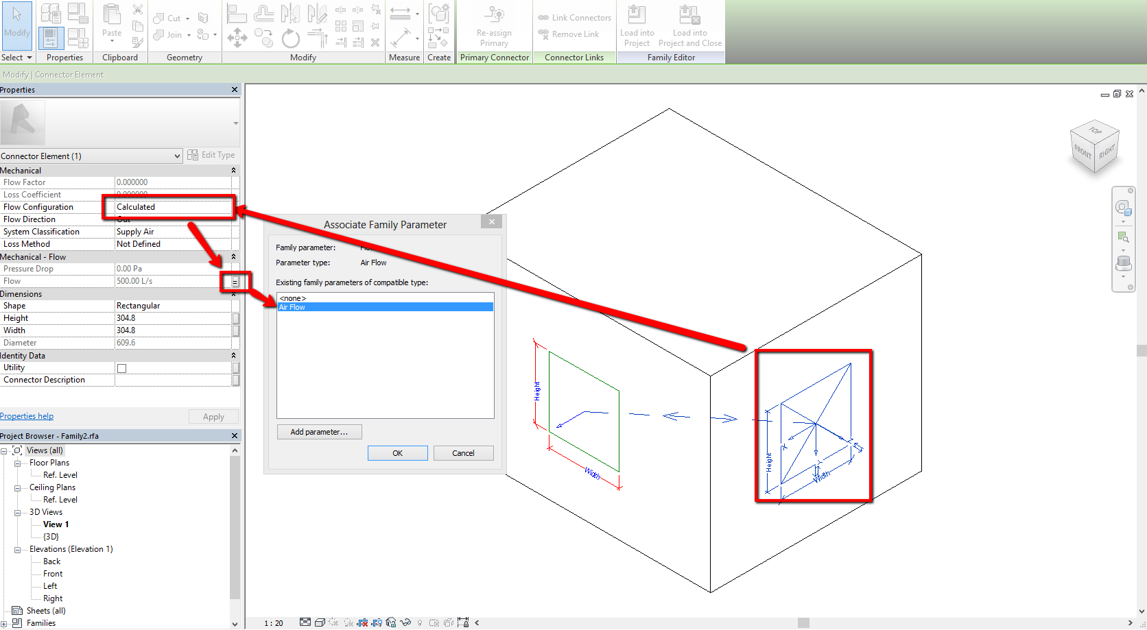 Revit: Flow not calculating on custom mechanical equipment | Revit ...