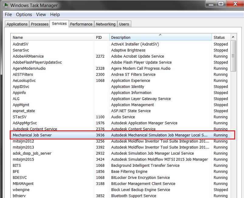 Analysis fails with no errors present in Autodesk Simulation Mechanical