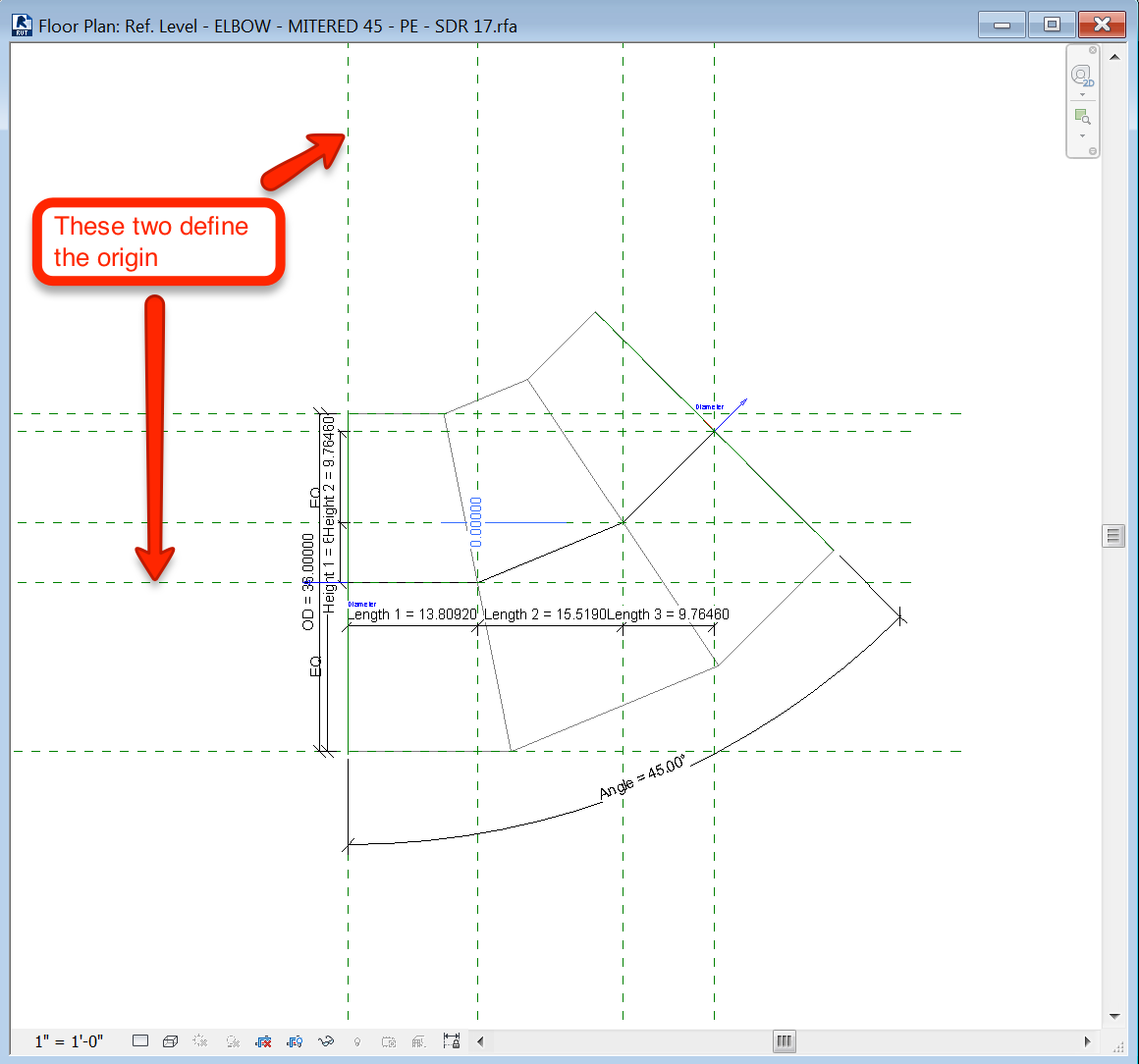 使用自定义弯头绘制导管或管道时显示“未找到自动布线解决方案”导致Revit