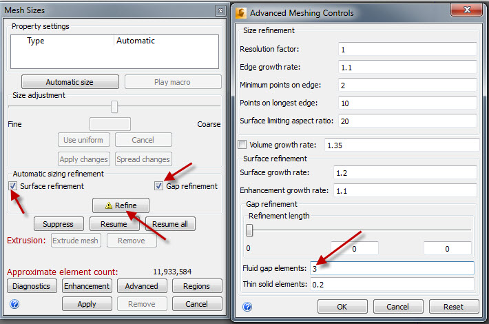 How to set up a valve analysis to match test data