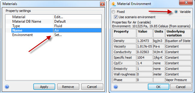How to set up a valve analysis to match test data