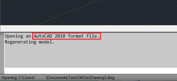 How To Find The Format Of A DWG Or Which Version Of AutoCAD Was Used To 