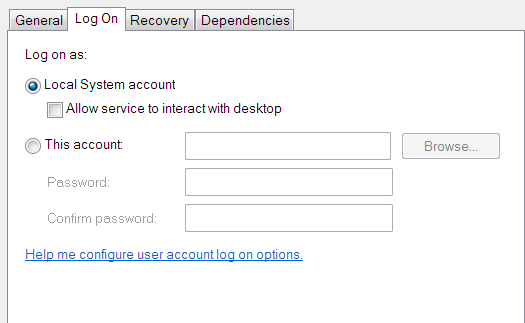 Cannot use mapped drives with Backburner running as a network service for 3ds Max render jobs