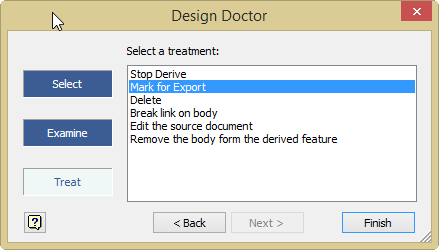 "[File name].ipt: has been unexported in the source." When updating a derived component in Inventor