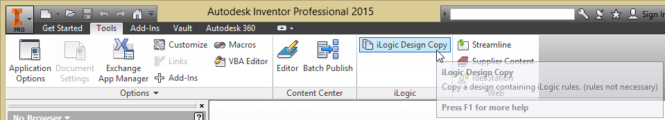 How to copy assemblies including references with Prefix and Suffix ...