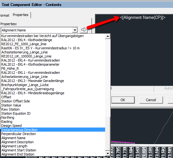How to add offset alignments with labels to a section view in Civil 3D