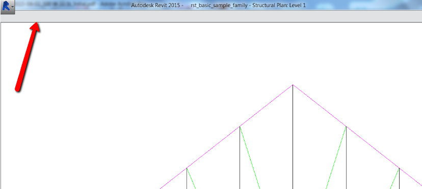 Ribbon disappears after opening project in Revit