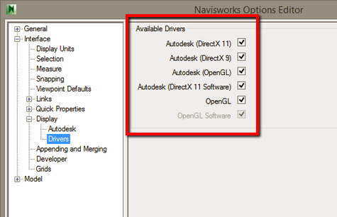 "There is a problem with your graphics driver to create Autodesk (DirectX xx) device" when ...