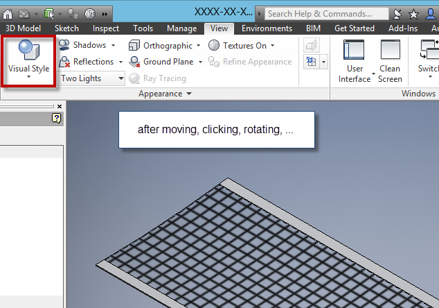 Some textures and cutouts not visible in shaded view