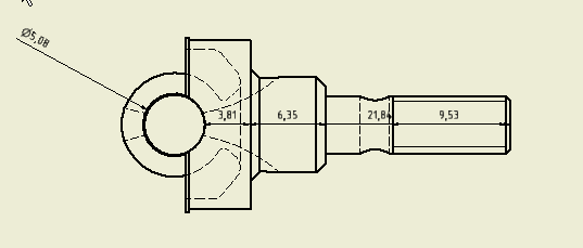How to retrieve model dimensions in a drawing in Inventor