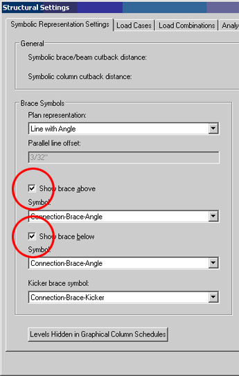 Option to show brace symbols is disabled