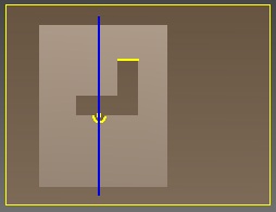 Creating section view using work plane