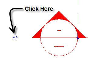 Controlling display of section end