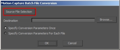 How to convert a batch of BVH files into BIP files