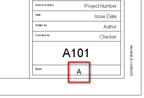 You want to update a revision-issue title block label globally in ...