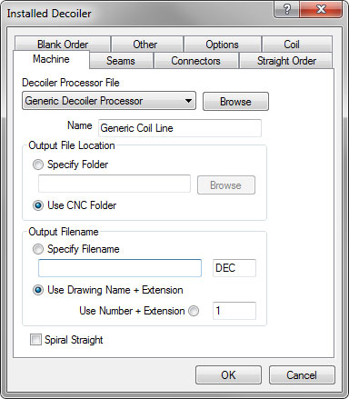 在 Autodesk Fabrication CAMduct 中安装线圈生产线