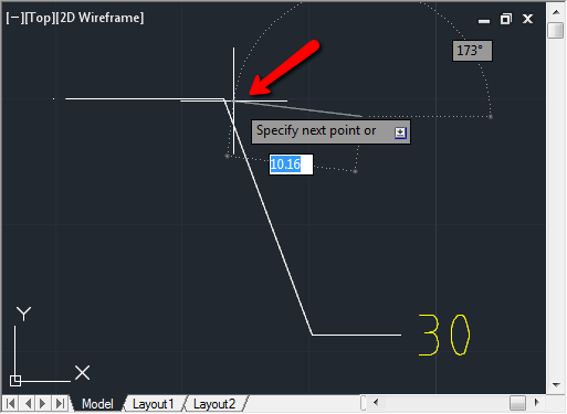 how-to-snap-to-ordinate-dimensions-created-by-an-autocad-command-dimordinate-autocad