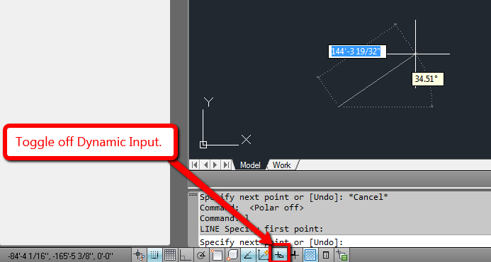 Comment Activer Ou D sactiver La Saisie Dynamique Dans AutoCAD AutoCAD Autodesk Knowledge 