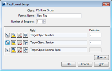 How to create a new line number tag in AutoCAD Plant 3D