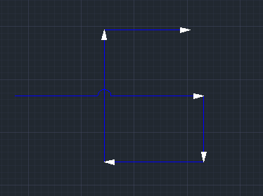 Line crossing style explained for P&ID drawings in AutoCAD Plant 3D