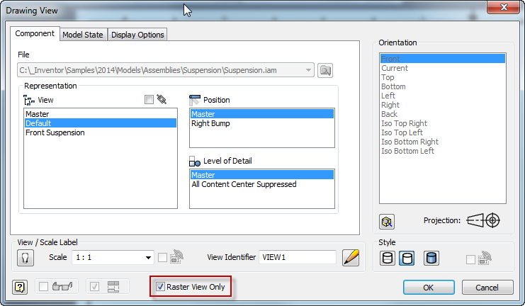 Drawing update does not finish in Inventor