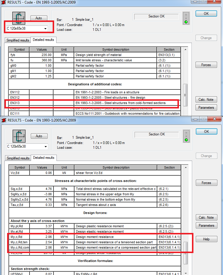 How to create and design a user defined thin walled section in Robot Structural Analysis