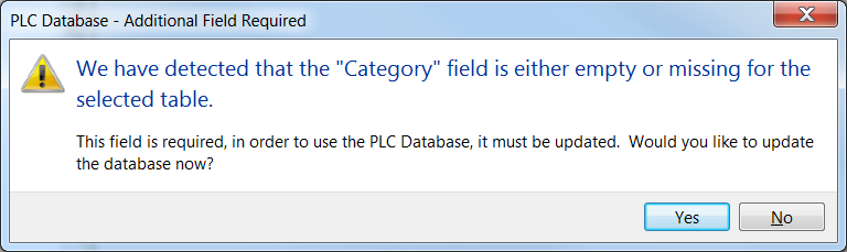 Cannot add, view, or edit any modules using the PLC Database File Editor in AutoCAD Electrical