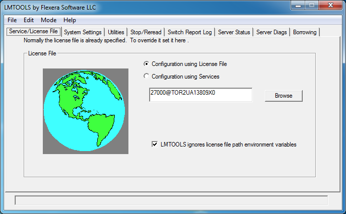 How do a update license file on server without access to server?